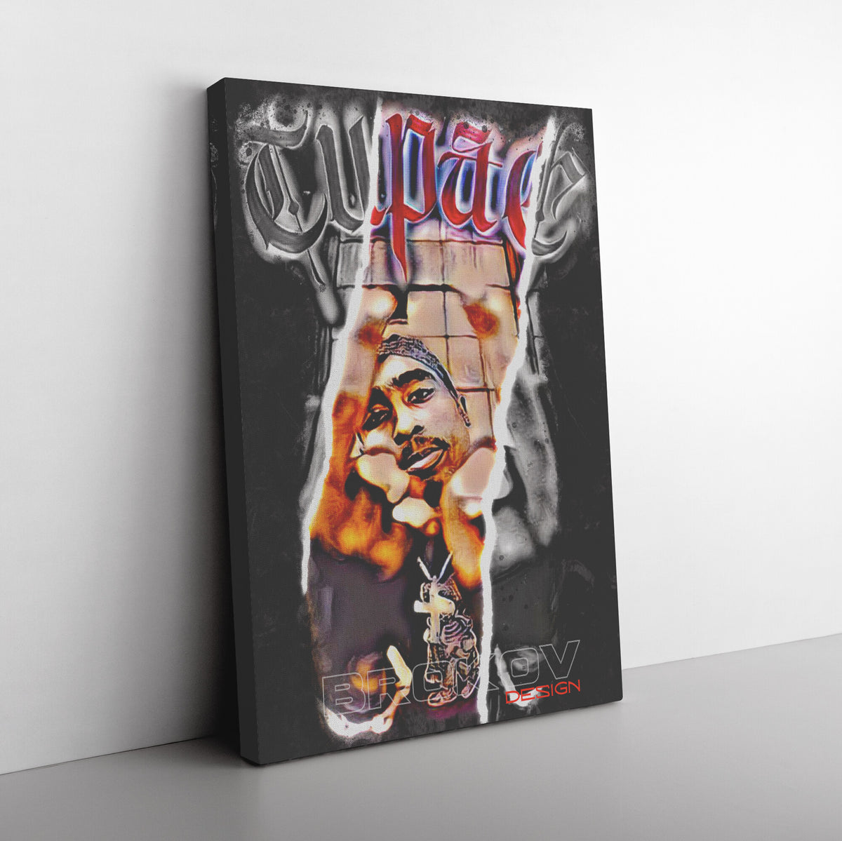 TUPAC 3 CANVAS – BROKOV UNLIMITED